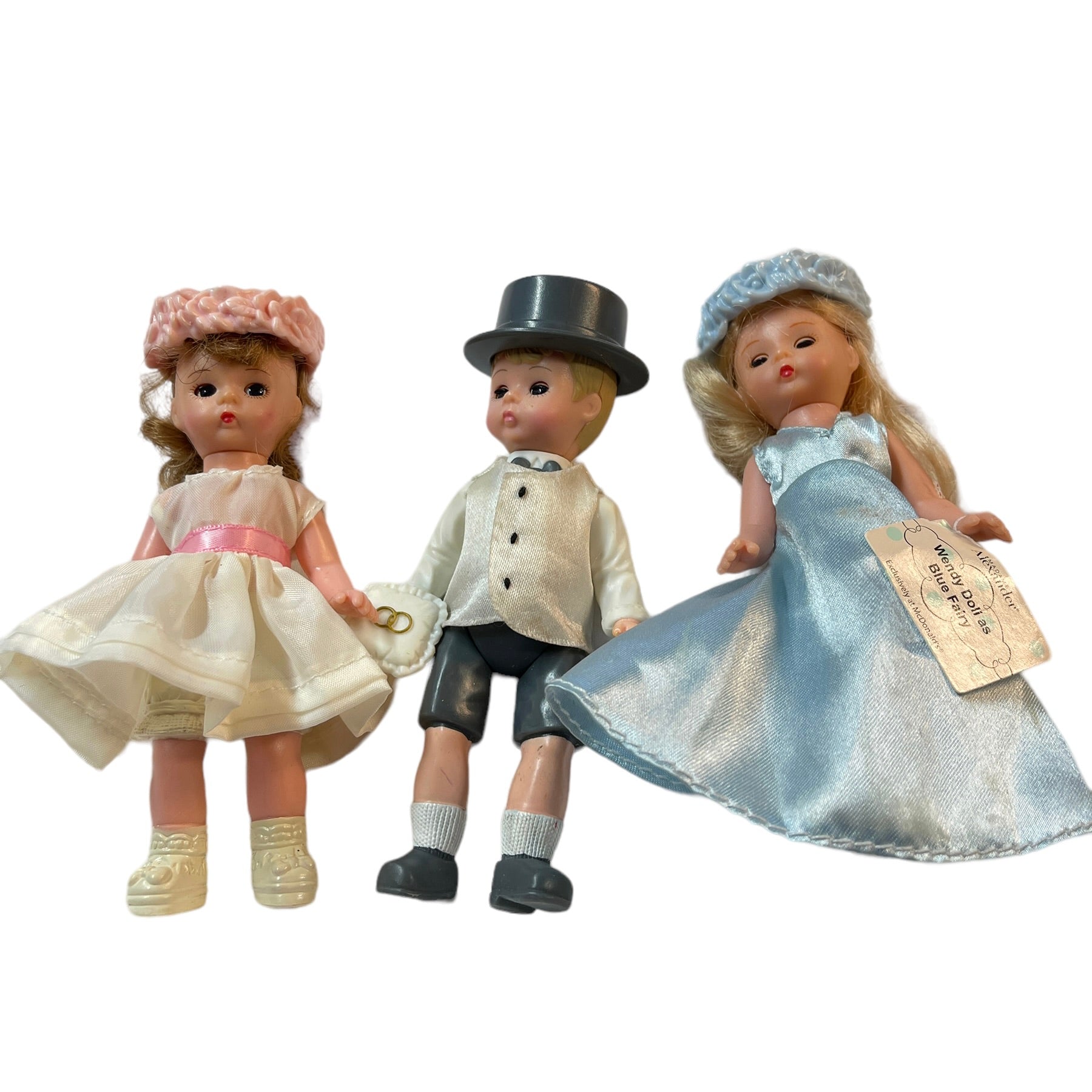Exquisite Madame Alexander Vintage 5" Mini Dolls Lot of 3 Fairies & We ...