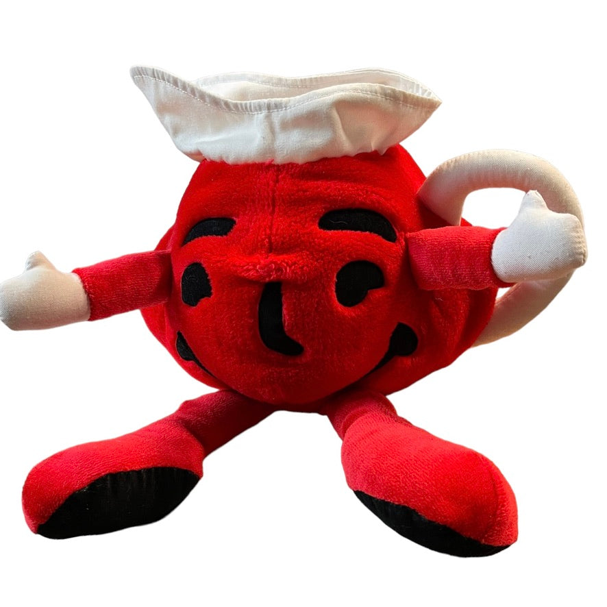 Classic Kool Aid Man Drink Pitcher Vintage Plush Stuffed Toy Promo Col ...